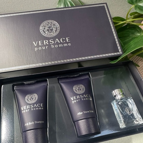 Versace | Grooming | Versace Pour Homme Cologne Gift Set | Poshmark